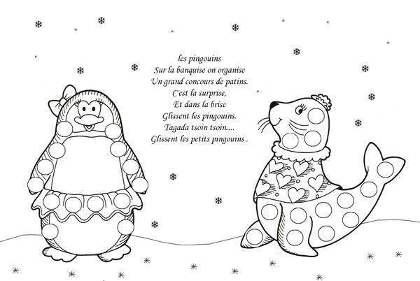 Les pingouins sur la banquise